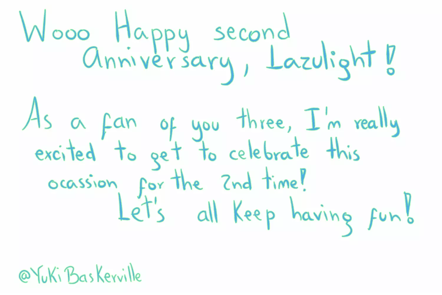 LazuLight Anniversary Project